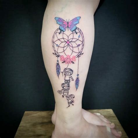 13 Thigh Unique Dream Catcher Tattoo Ideas That Will Blow Your Mind