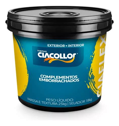 Selador Ciaflex Emborrachado Impermeabilizante Para Parede