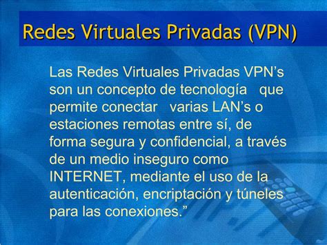 PPT Redes Virtuales Privadas VPN PowerPoint Presentation Free