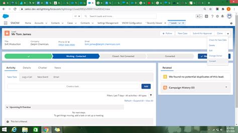 Custom Lead Conversion In Salesforce Lead Conversion Process Astrea