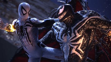 Spider Man Ps Spider Man Vs Venom Final Boss Fight Ending K