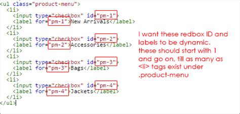 Jquery Count And Add Dynamic ID And For Values For Form Elements