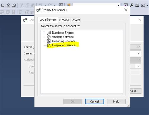 Sql Server Failed To Connecting SSMS To SSIS Stack Overflow