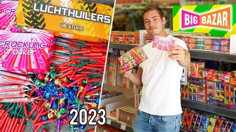 BIG BAZAR VERKOOPT NU VUURWERK YouTube