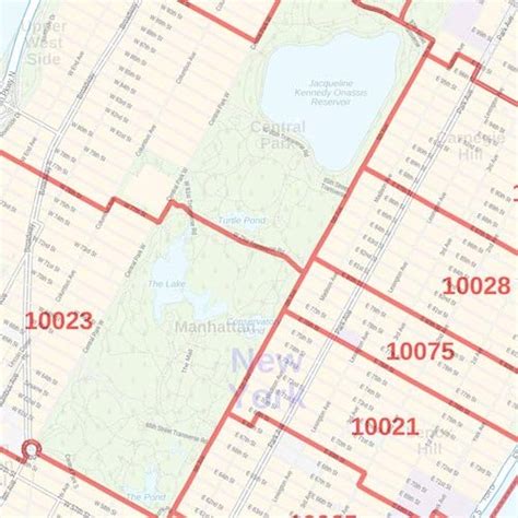 Necessities kæmpe auktion manhattan zip code map effektivt isolation