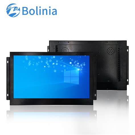 15 6 Inch IPS1920 1080 HDMI VGA AV BNC Resistive Touch Screen Metal