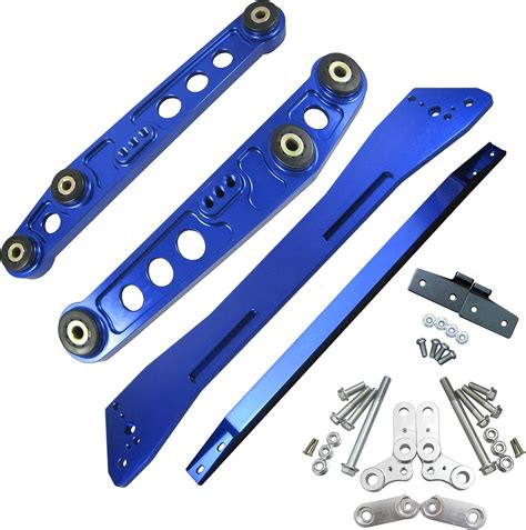 Amazon Blue Rear Lower Control Arm Subframe Brace Tie Bar For