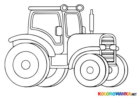 Kolorowanki Traktory Kolorowanka Net