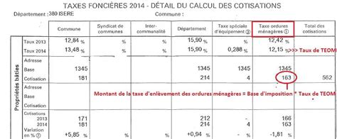 Comment calculer la taxe dordures ménagères MamanSanta