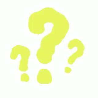 Question Marks Yellow Question Marks Sticker Question Marks Yellow