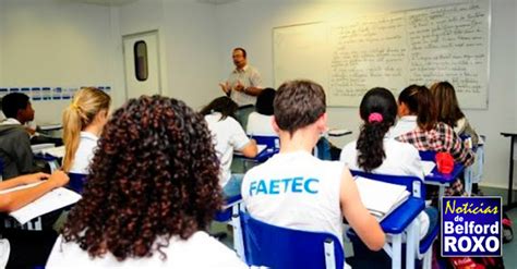 Faetec abre inscrição para mais de duas mil vagas nos cursos de