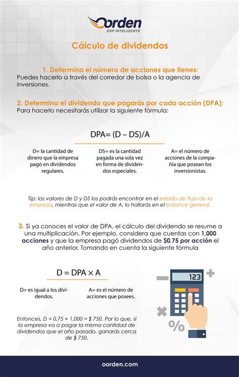Dividendos qué son y cómo calcularlos Oorden