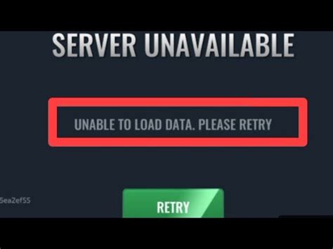 Unable To Load Data Please Retry Problem Solve In Armed Heist Unable