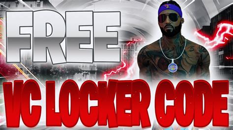BRAND NEW FREE VC LOCKER CODE VC FOR FREE VC LOCKER CODE NBA 2K22