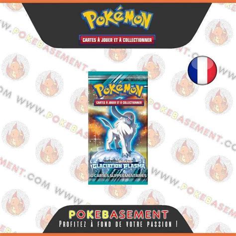 1X Booster Pokémon Noir Blanc Glaciation Plasma FR