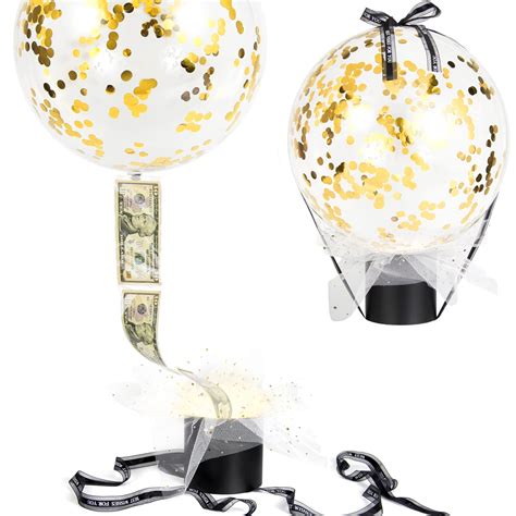 SDALU Money Box For Cash Gift Pull Money Gift Box Pull Balloon