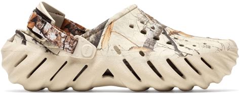 Crocs Echo Clog Realtree Edge Camo Bone 208232 2Y2