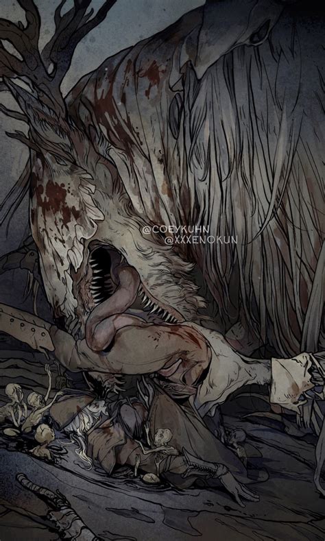 Hunter And Vicar Amelia Bloodborne Drawn By Xxxenokun Danbooru