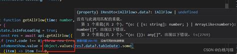 vue3 ts里使用object keys和foreach类型检测报错 vue3 ts foreach csdn博客