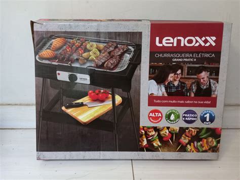 Churrasqueira Elétrica Grand Pratic Ii Lenoxx Eletrodoméstico Lenoxx