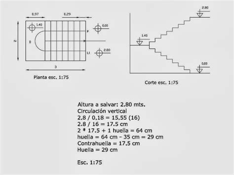 Dise A Estudio Dise O C Lculo Y Detalles Constructivos De Escalera