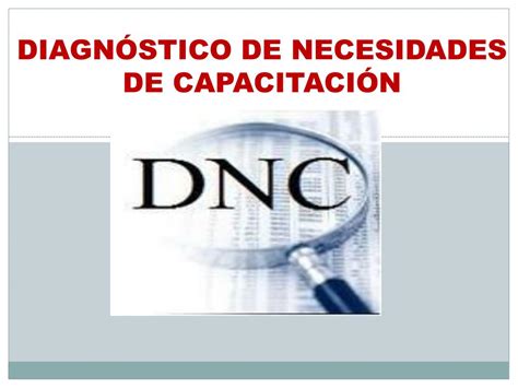 PPT DIAGNÓSTICO DE NECESIDADES DE CAPACITACIÓN PowerPoint