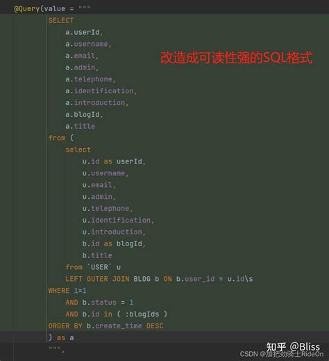 Idea Jpa Query