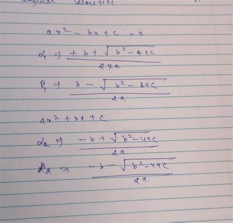 the general form of a quadratic equation is ax 2 bx c 0 find the value of a b c in the