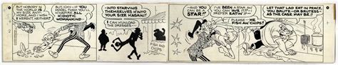 Lot Detail Li L Abner Sunday Strip Hand Drawn Signed By Al Capp
