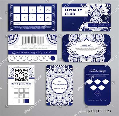 Quality Template For Membership Cards Loyalty Card Template Card