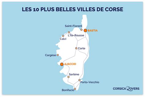 10 Plus Belles Villes De Corse Avec Photos