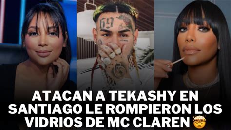 Atacan A Tekashy En Santiago Casi Lo M T N Videos De La P L A De