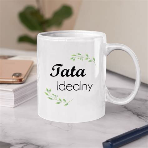 Kubek dla Taty z Nadrukiem Kubek na Dzień Ojca Tata Idealny