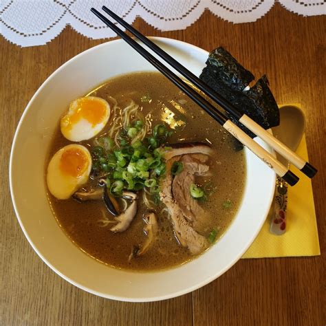 Tonkotsu Ramen With Chashu Pork Dining And Cooking