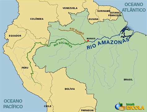 Rio Solimões Brasil Escola Tabloide Mineiro