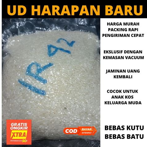 Jual BERAS KILOAN DENGAN KEMASAN VACUUM AMAN DIKIRIM KE SELURUH
