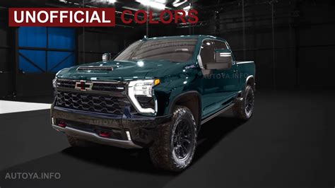 2024 Chevy Pickup Colors Debi Mollie