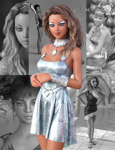Mika 8 Starter Bundle Daz 3D