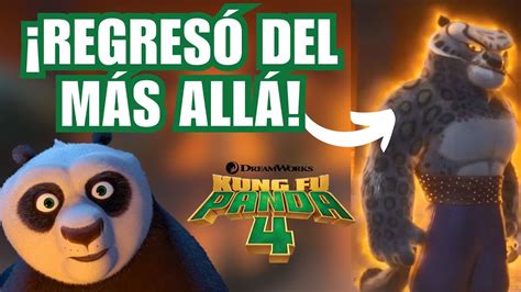 Qué PASARÁ en la NUEVA PELICULA de KUNG FU PANDA 4 EL REGRESO DE TAI