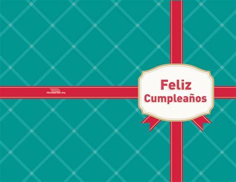 Tarjeta Para Imprimir De Cumplea Os