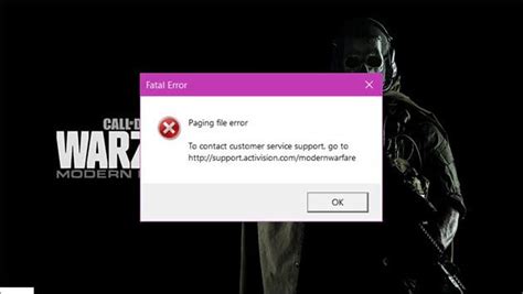 Kh C Ph C S C Fatal Error Khi B C V O Th Gi I C A Call Of Duty