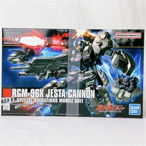 HG 機動戦士ガンダムUC RGM 96X ジェスタキャノン 1 144スケール 色分け済みプラモデル メルカリ