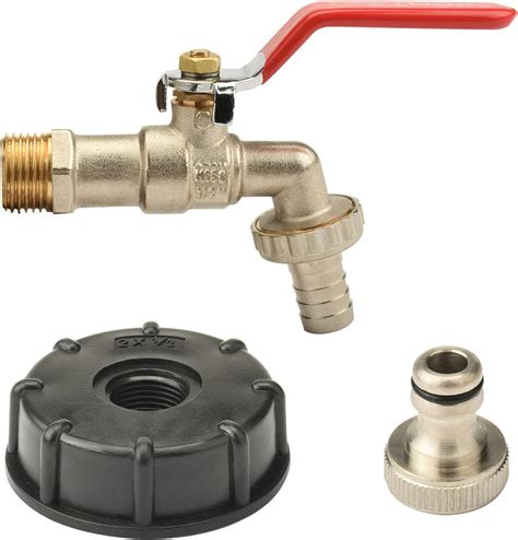 IBC Tank Zubehör 1 2 Zoll Brass IBC Container Zubehör IBC Tankadapter