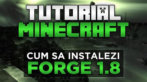 Tutorial Minecraft Cum Sa Instalezi FORGE 1 8 YouTube