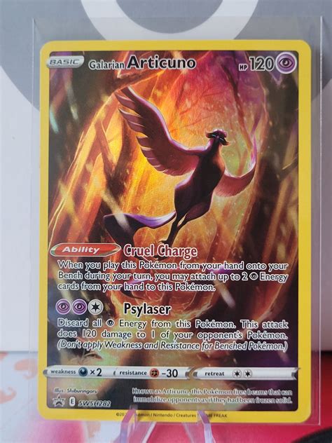 Se produkter som liknar Galarian Articuno SWSH282 Pok på Tradera