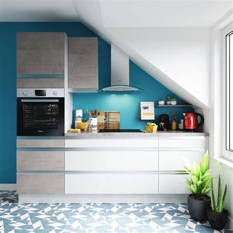 Quelles Couleurs Associer Dans Une Cuisine Blanche Marie Claire