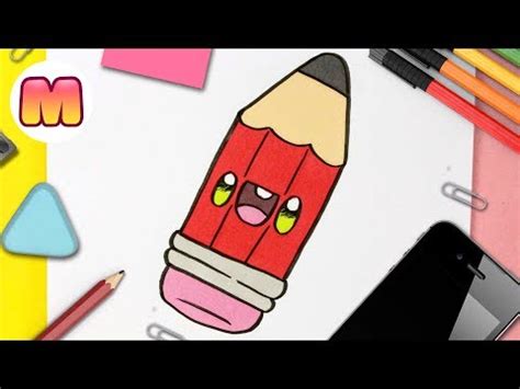 Como Dibujar Un Lapiz Kawaii Dibujos Kawaii Faciles Como Dibujar