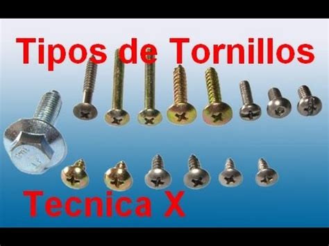 TORNILLOS Tipos De Tornillos Caracteristicas Materiales Y