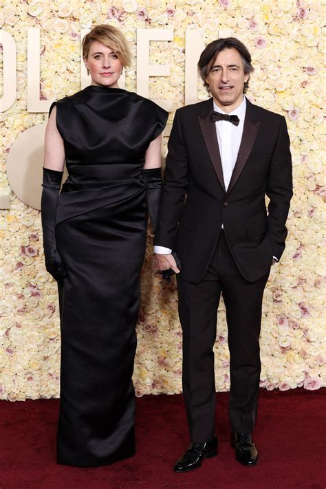 Greta Gerwig And Noah Baumbach Bring Their Newlywed Glow To The