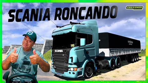 Scania Roncando No Puxe Do Milho R 440 Na Graneleira Ets 2 YouTube